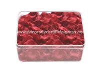 China High Simulation Artificial Flower Petals Synthetic Rose Petals 4.5*4.5cm for sale