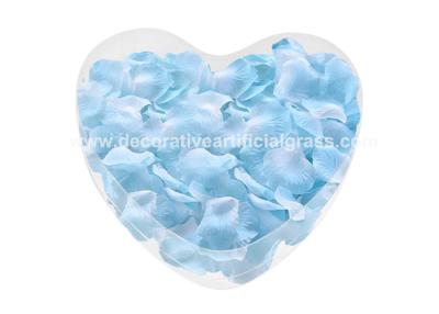 China Silk Cloth Artificial Flower Petals Fake Rose Petals DIY For Honeymoons for sale
