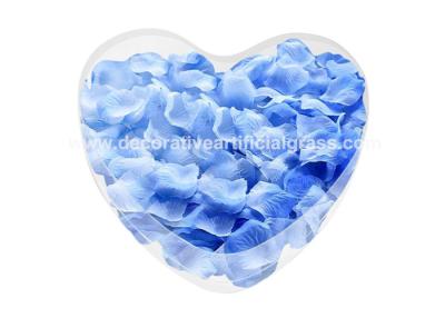 China Silk Cloth Artificial Flower Petals Rose Petals Confetti 5cm*6cm for sale