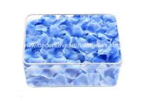 China Silk Cloth Artificial Flower Petals Rose Petals Confetti 5cm*6cm for sale