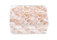 China Champagne Gold Artificial Flower Petals Faux Rose Petals 4.5*4.5cm for sale