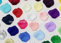 China Non-Woven Fabric Fake Artificial Flower Petals No Deformation for sale