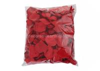 China 4.5*4.5cm 5*5cm Artificial Pink Silk Rose Petals Environmental-Friendly for sale