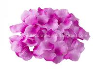 China Romantic Love Artificial Satin Rose Petals For Decoration OEM ODM for sale