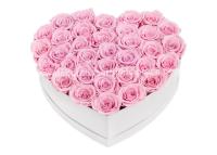 China 3 Inches Stemless Realistic Stemless Fake Flowers Roses For Valentine Weddings Decor for sale