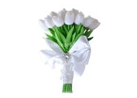 China Wedding Bridesmaids Hydrangeas Artificial Silk Flowers Bouquet for sale