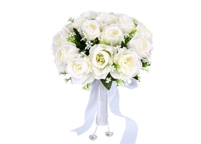 China Wedding Bridesmaids Hydrangeas Artificial Silk Flowers Bouquet for sale