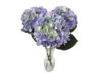 China Hydrangea Artificial Silk Flowers Fake Flower Arrangements For Weddings for sale