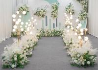 China T-Stage Decoration Artificial Silk Flowers Silk Floral Arrangements OEM ODM for sale