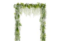 China SVHC No Deformation Artificial Silk Flowers For Wedding Arch for sale