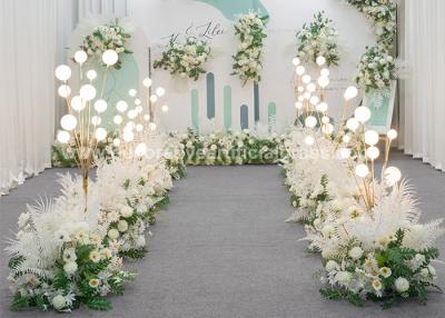 China Wedding Artificial Silk Flowers Fake Flower Runner 30cm 45cm 50cm for sale