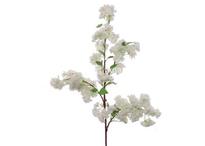 China REACH Artificial Silk Flowers Fake Cherry Blossom For Anniversaries for sale