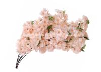 China REACH Artificial Silk Flowers Fake Cherry Blossom For Anniversaries for sale