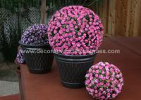 China 500g/Piece Eco-Friendly PE Plastic Flower Balls For Wedding for sale