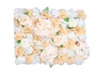 China Home Wedding Decoration Faux Artificial Flower Wall Panels OEM ODM for sale