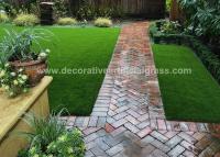 China SEDEX 25 Stitches/10cm Artificial Grass Turf For Residential Yards for sale