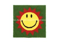 China ROHS Custom Logo Soft Lawn Synthetic Turf Decorative Artificial Grass For Kindergarten for sale