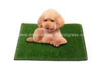China 2*25m Artificial Lawns Fake Grass For Dogs No Pollen Anti-Skid for sale