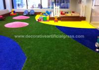 China Kids Playground Flooring Indoor Outdoor Waterproof Artificial Turf REACH for sale