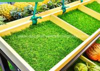 China High-Density PP 20mm Artificial Grass Mat For Supermarket Goods Shelves for sale