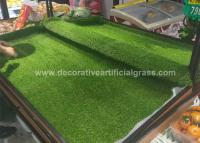 China High-Density PP 20mm Artificial Grass Mat For Supermarket Goods Shelves for sale