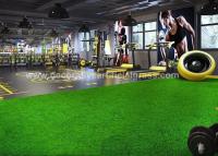 China Indoor Fitness Center Grass Turf 63500D 69300D Synthetic Artificial Grass Mat for sale