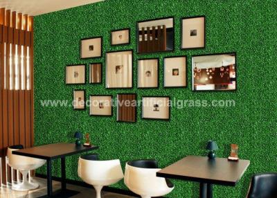 China Non-Toxic Indoor Decorative Artificial Grass Decoration Wall OEM ODM for sale