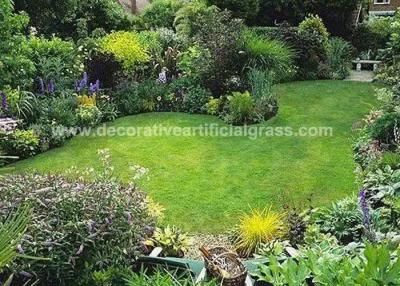 China Landscaping Deluxe Artificial Grass Turf Fire-Resistant Support OEM ODM for sale