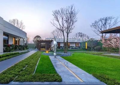China 8800D 10000D 12000D PP Landscaping Artificial Grass Turf 10mm 25mm 50mm for sale