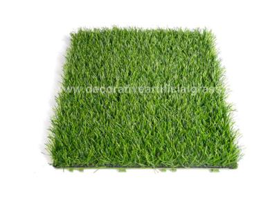 China Polyurethane Backing Artificial Fake Grass Decor Carpet For Balcony Anti-UV for sale