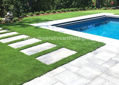 China Water Permeable Synthetic Decorative Artificial Grass Turf For Outdoor Patio for sale
