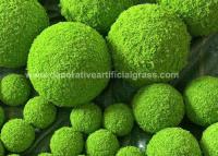 China 40*60cm Moss Hanging Ball Decorative Faux Moss Balls Dirty-Resistant for sale