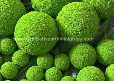 China 40*60cm Moss Hanging Ball Decorative Faux Moss Balls Dirty-Resistant for sale