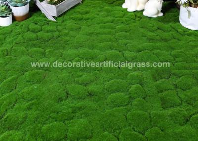 China Pearl Cotton EPE Artificial Moss Mat 100cm*100cm Fake Moss Carpet for sale