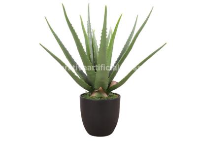 China BSCI Artificial Potted Floor Plants Fake Aloe Vera Plant OEM ODM for sale