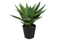 China BSCI Artificial Potted Floor Plants Fake Aloe Vera Plant OEM ODM for sale