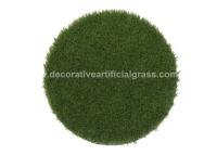 China Indoor Round Artificial Grass Mat Diameter 100cm 120cm 200cm for sale