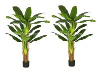 China 150cm Tropical Artificial Decoration Plants Banana Trees For Decoration for sale