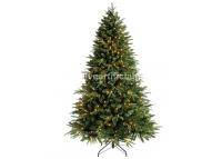 China 120cm 150cm 180cm PVC Artificial Xmas Trees With Pine Cones for sale