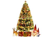 China Fake Greenery Artificial PVC PE Christmas Trees 100cm 120cm 150cm for sale