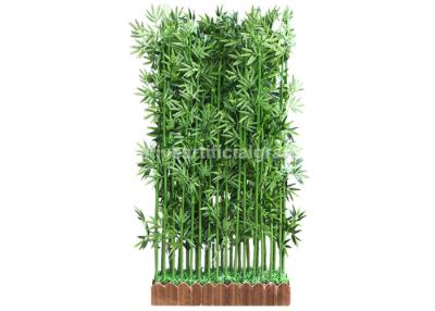 China 5ft Bamboo Artificial Tree Indoor Fake Plant With Wooden Base for sale