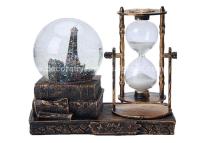 China Retro Tower Hourglass Timer Crystal Ball Decorative Ornaments OEM ODM for sale