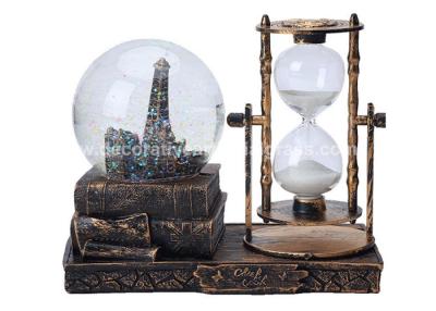 China Retro Tower Hourglass Timer Crystal Ball Decorative Ornaments OEM ODM for sale