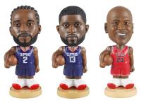 China 7*18cm Home Decorative Ornaments Resin NBA Action Figure Non-Toxic for sale