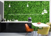 China Non-Toxic Indoor Decorative Artificial Grass Decoration Wall OEM ODM for sale