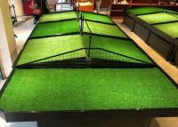 China PE Monofilament 8800D Decorative Artificial Grass Fake Grass Carpet for sale