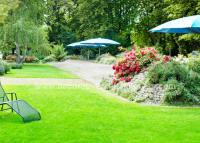 China Natural Green Artificial Landscaping Grass Turf Carpet UV Resistant 20mm for sale