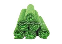 China Custom BSCI Decorative Artificial Grass Carpet 45mm Without Backing 100cm * 100cm for sale