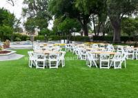 China Green Fake Decorative Artificial Grass 2*25m / Roll 50mm For Outdoor Events for sale
