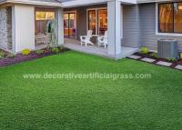 China Realistic Decorative Simulation Grass Lawn 50mm For Home Garden Yard 2*25m / Roll for sale